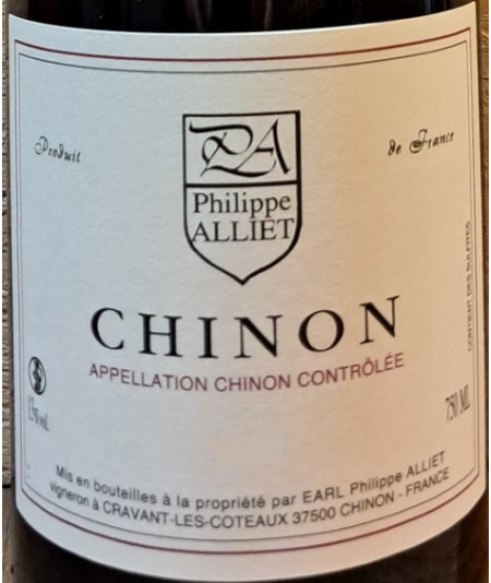 Chinon Rouge "Tradition" 2024 Domaine Philippe Alliet